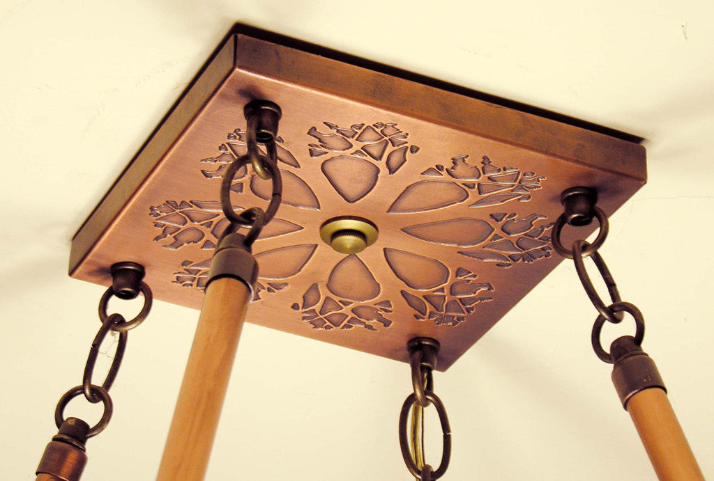 Tree Chandelier – James Mattson Coppercraft